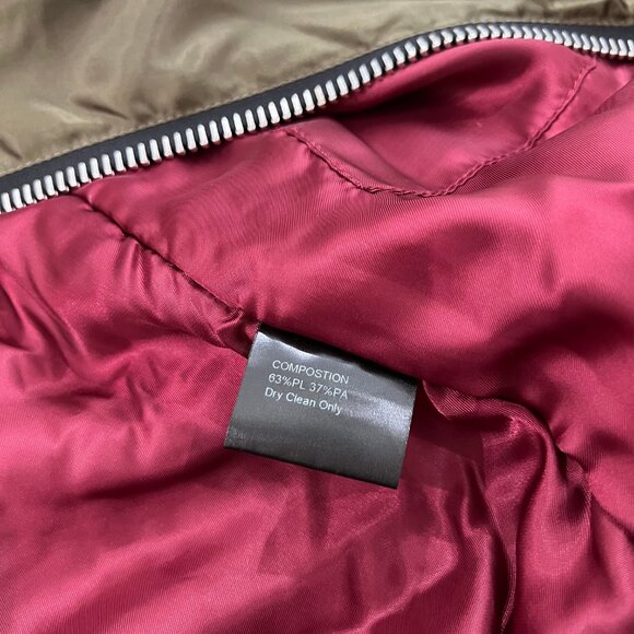 Represent | Jackets & Coats | Represent Puffy Satin Olive Bomber Jacket ...